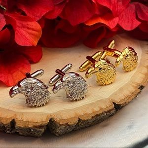 Accessories | Patriotic Bald Eagle Head Cufflinks | Poshmark